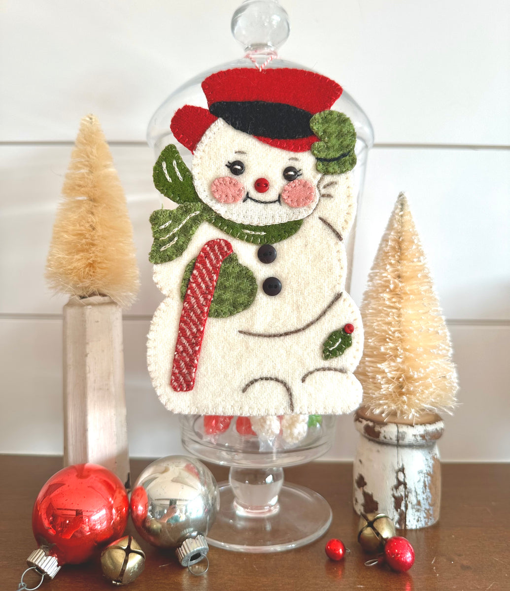 Rosy Cheeks Snowman Ornament – Buttermilk Basin