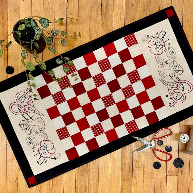 Sewing Themed Quilt Kits & Patterns – Buttermilk Basin