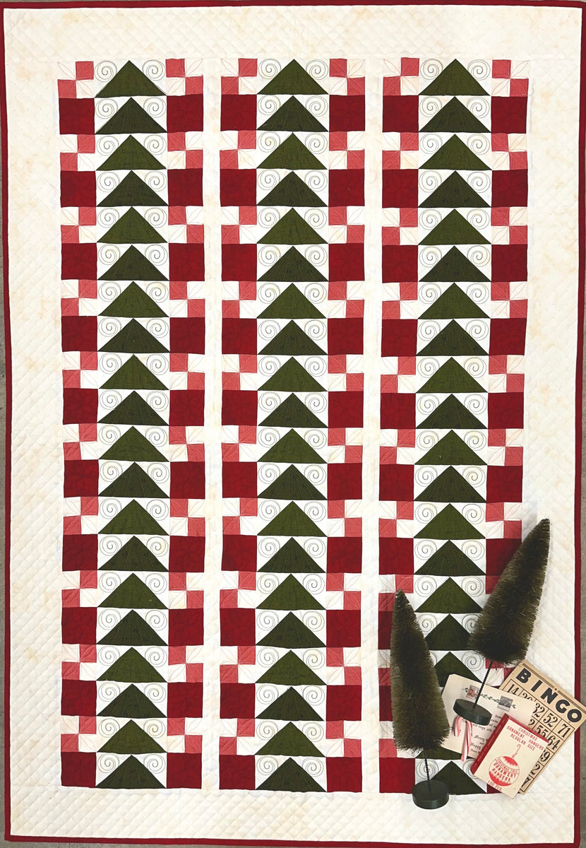 Evergreen & Cranberries Quilt – Buttermilk Basin