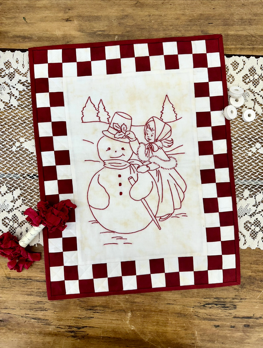 Clara Makes in a Snowman Friend – Buttermilk Basin